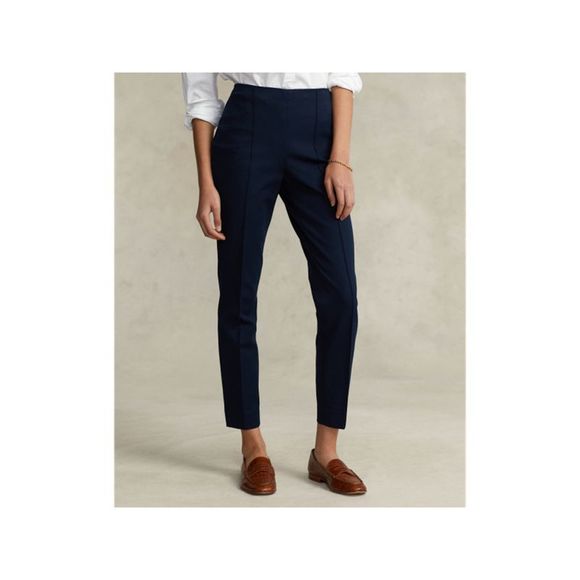 Lauren Ralph Lauren | Pants & Jumpsuits | Lauren Ralph Lauren Womens Navy Cropped Wear To Work ...